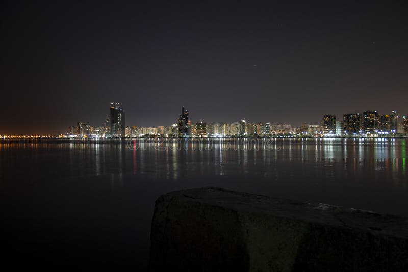 697 Abu Dhabi Corniche Night Stock Photos - Free & Royalty-Free Stock ...