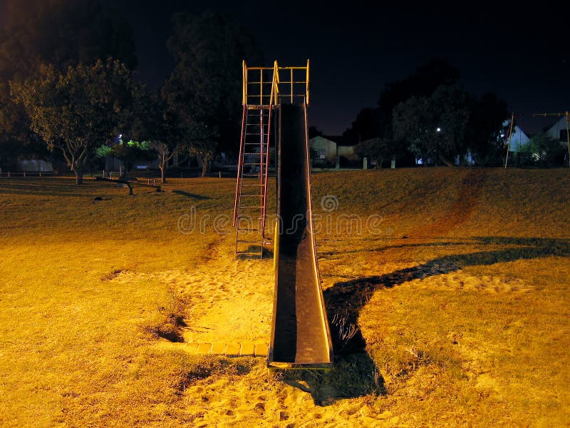 Night Slide stock photo. Image of thin, infrastructure - 525106