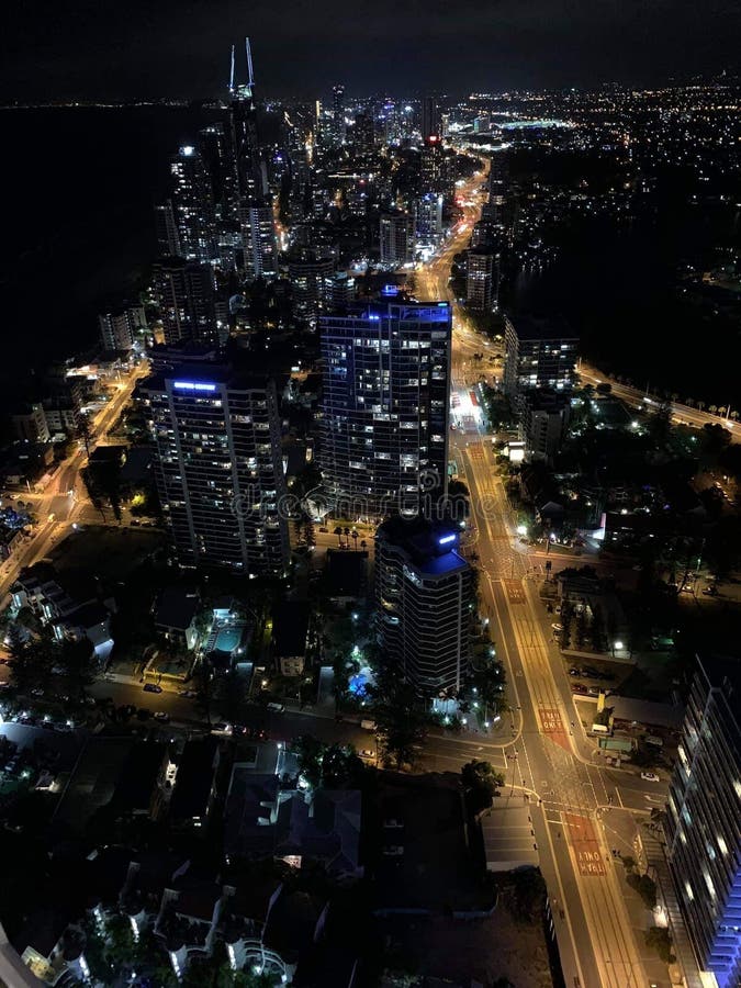 Night Snap stock photo. Image of coast, night, gold - 142762822