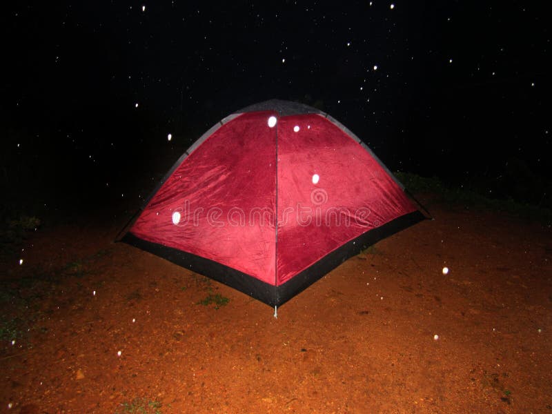 Night stock image. Image of mist, flashlight, night, snowfall - 94081319