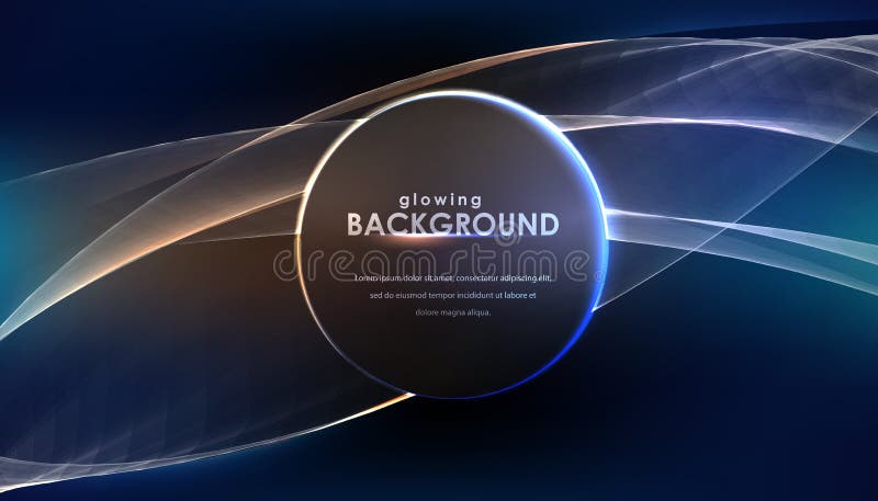 Night Sparkle Abstract Background with Radial Text Frame. Vector ...