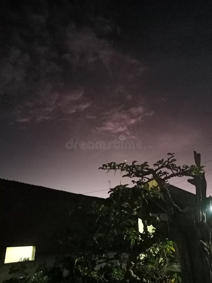 When the Night Speaks that Beauty Doesn& X27;t always Seem Stock Image ...