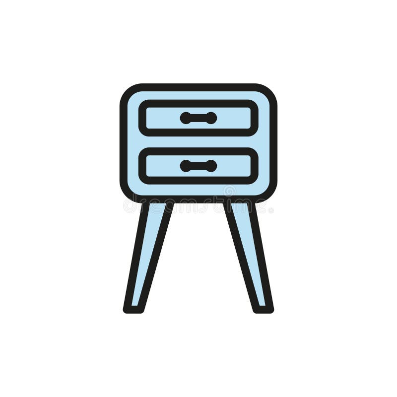 Night Stand Vector Design Templates Simple and Modern Stock Vector ...