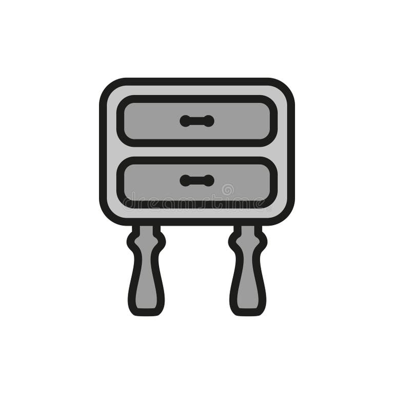 Night Stand Vector Design Templates Simple and Modern Stock Vector ...