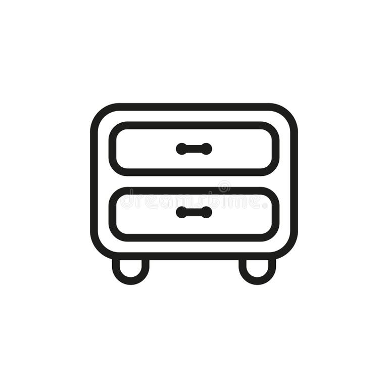 Night Stand Vector Design Templates Simple and Modern Stock Vector ...