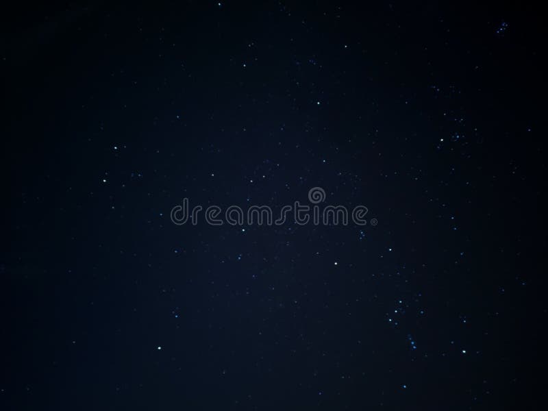Night Starry Sky, Constellations in the Sky, Winter Bright Night ...