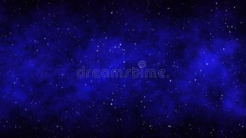 Dark Blue Space Wallpaper