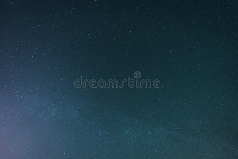 Night Starry Sky, Photo Texture on a Wide-angle Lens Stock Photo ...