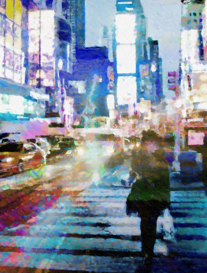 Night street stock illustration. Illustration of tourism - 109139562