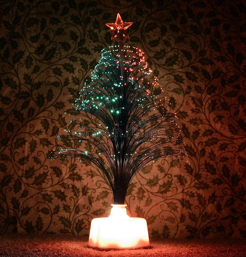 Night Time Christmas Tree Decoration Stock Photo - Image of happiness ...