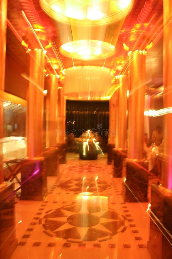 Night Time Creative Zoom Interior Lifestyle Photography Stock Image ...