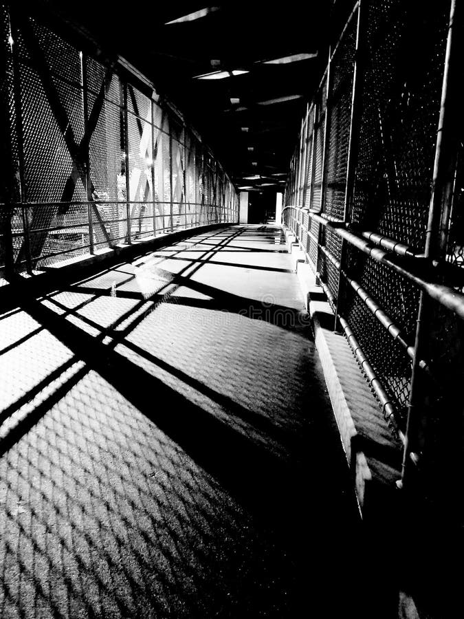 Night Time Highway Bridge Overpass Stock Image - Image of overpass ...