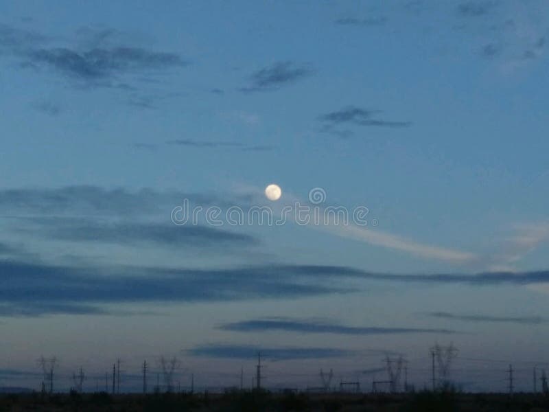 Moon still night stock image. Image of still, night - 110628621