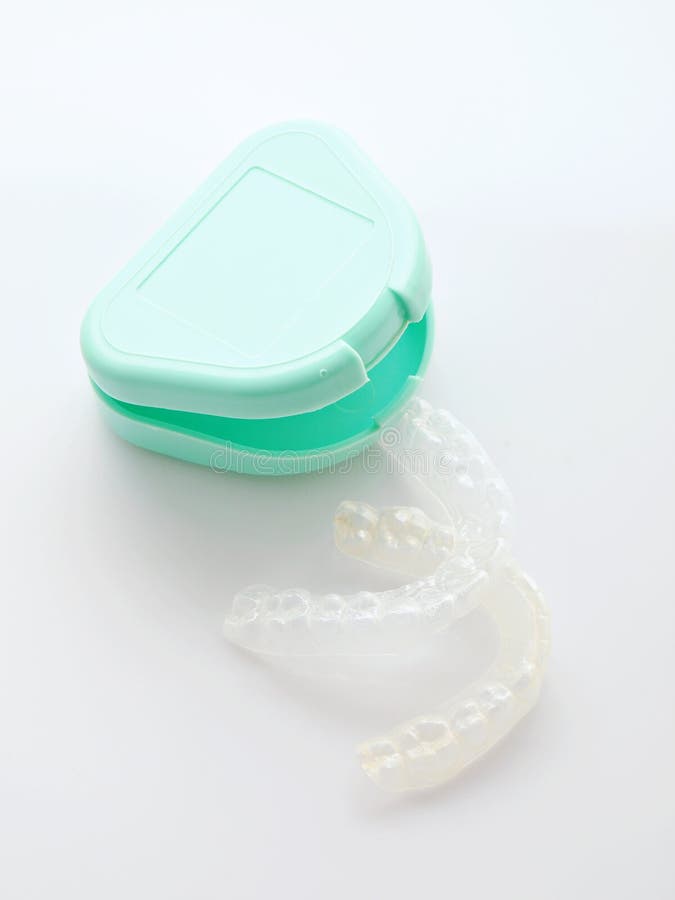 Night Time Orthodontic Retainer Stock Image - Image of time ...