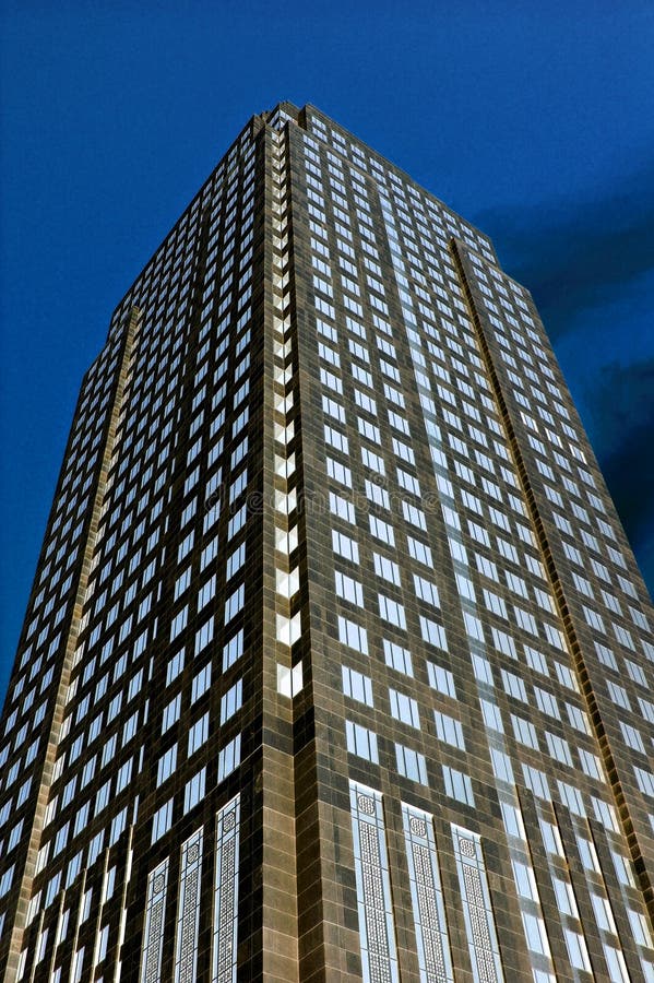 Night tower stock image. Image of towerblock, building - 694663