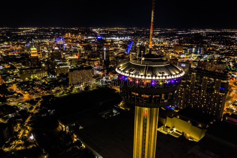 Tower Of The Americas San Antonio Texas Stock Photo - Image of city ...