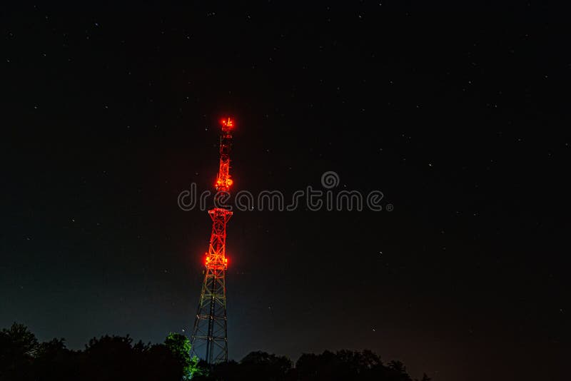 1,004 Cell Tower Night Stock Photos - Free & Royalty-Free Stock Photos ...