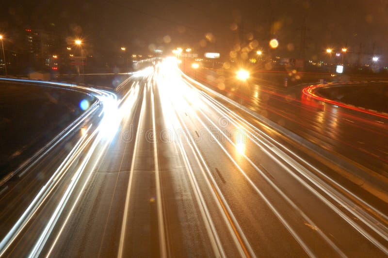 City traffic stock photo. Image of evening, congestion - 7075214