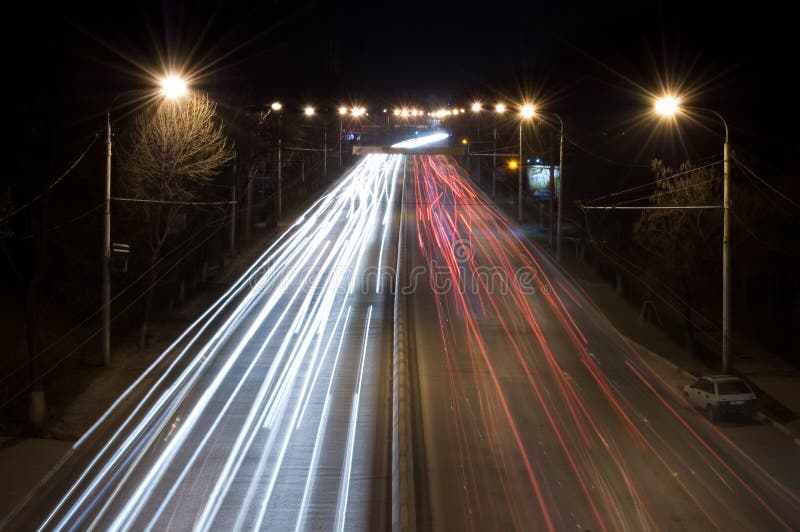 Night Traffic Picture. Image: 4842383