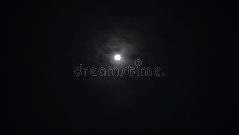 A Night Under a Full Moon in Bogor West Java Stock Image - Image of ...
