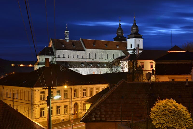 Night view of the church stock image. Image of night - 109040067
