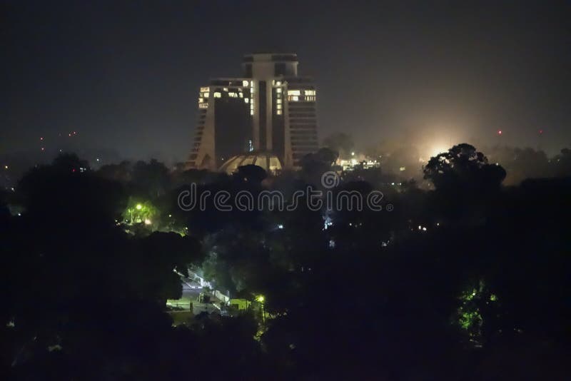 Night View of the City of Kampala Editorial Stock Photo - Image of ...