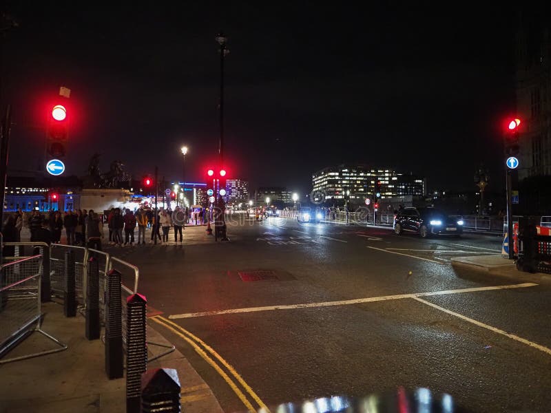 Night View of the City of London Editorial Photography - Image of great ...