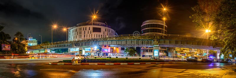 Overhead Night View, Juba Sudan Editorial Photography - Image of city ...