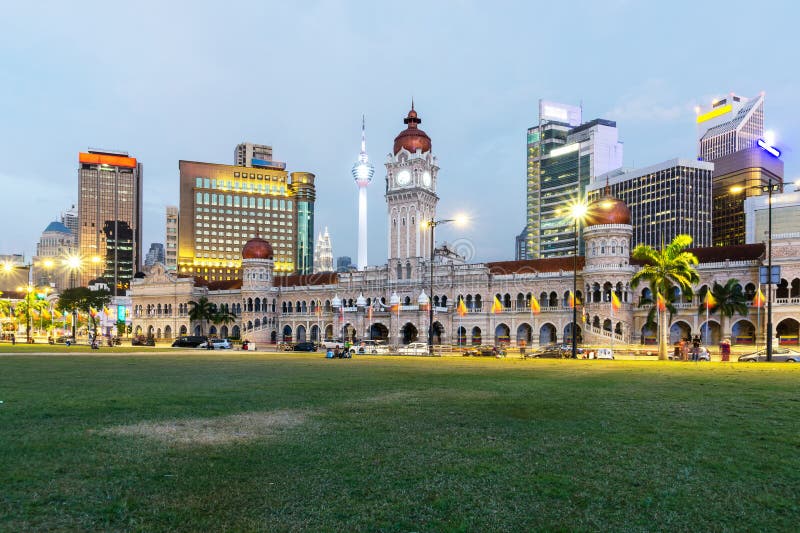 Kuala Lumpur Independence Square Also Knowns As Dataran Merdeka Stock ...