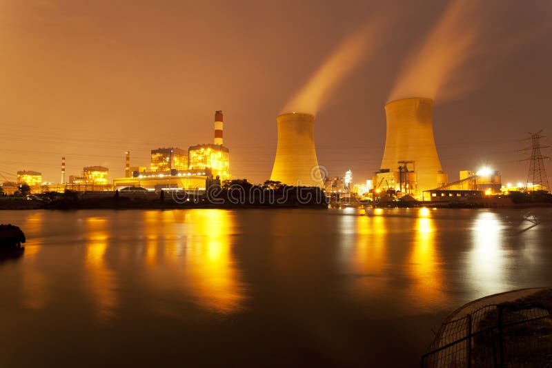 Nuclear power plant stock photo. Image of electricity - 26593938