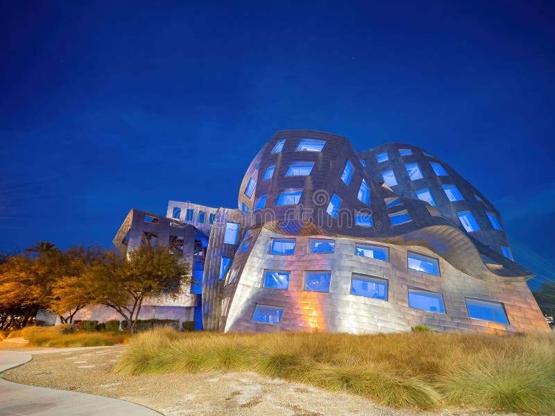 Night View of the Keep Memory Alive Event Center Editorial Stock Photo ...