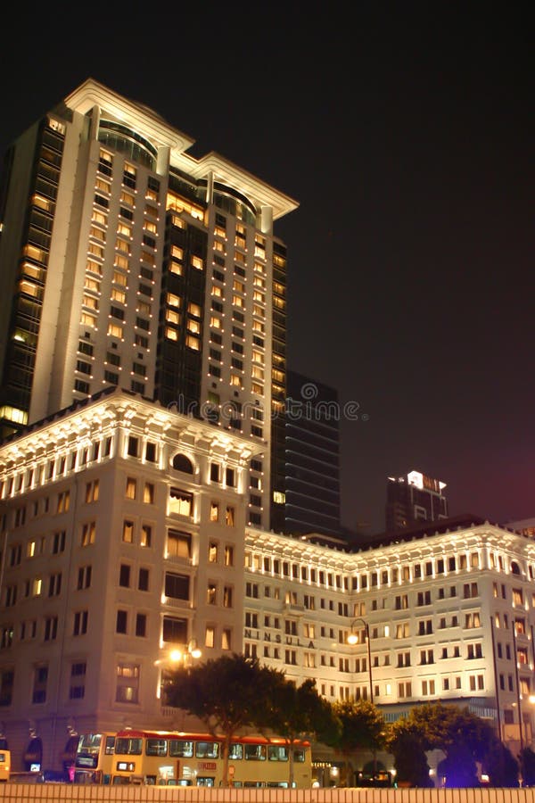 The Night View of Peninsula Hotel Hong Kong 25 Sept 2004 Editorial ...