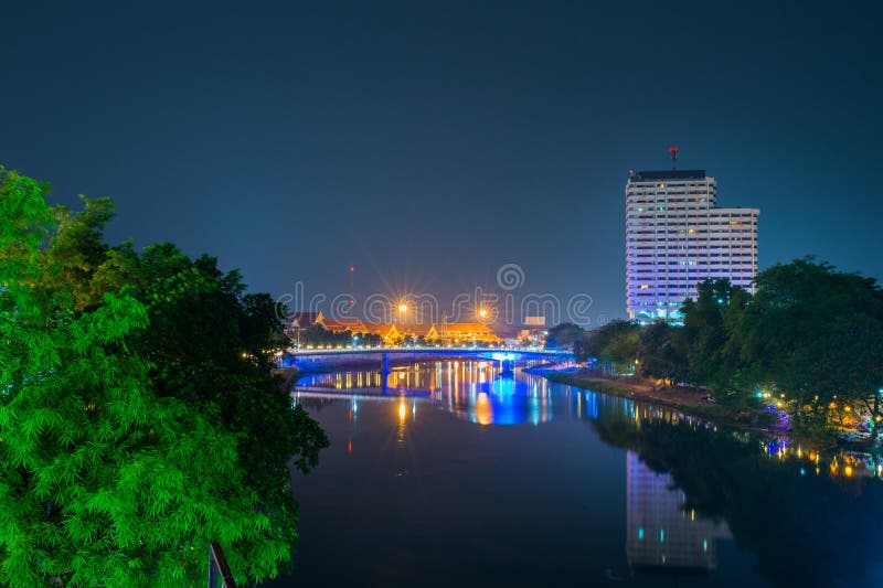 Night View In Phnom Penh,Cambodia Stock Photo - Image of penh, view ...