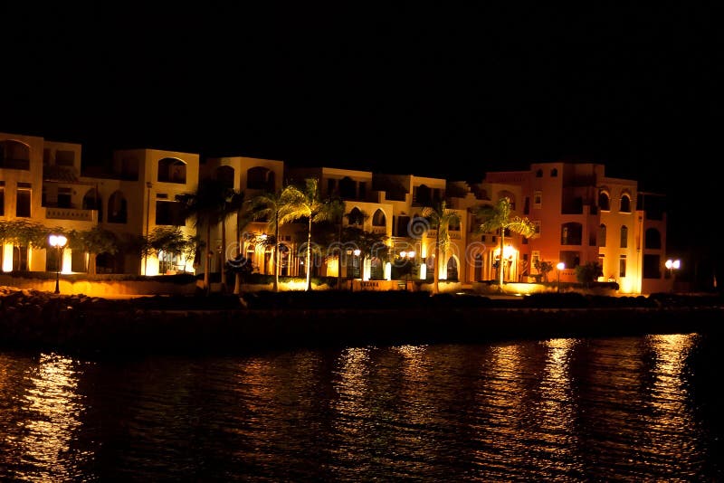 Night View Tala Bay Stock Photos - Free & Royalty-Free Stock Photos ...
