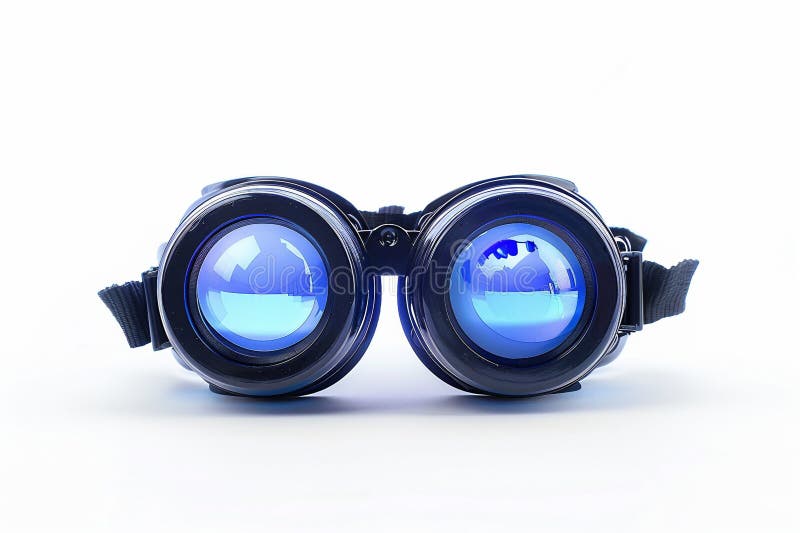 Night Vision Goggles on White Background Stock Illustration ...