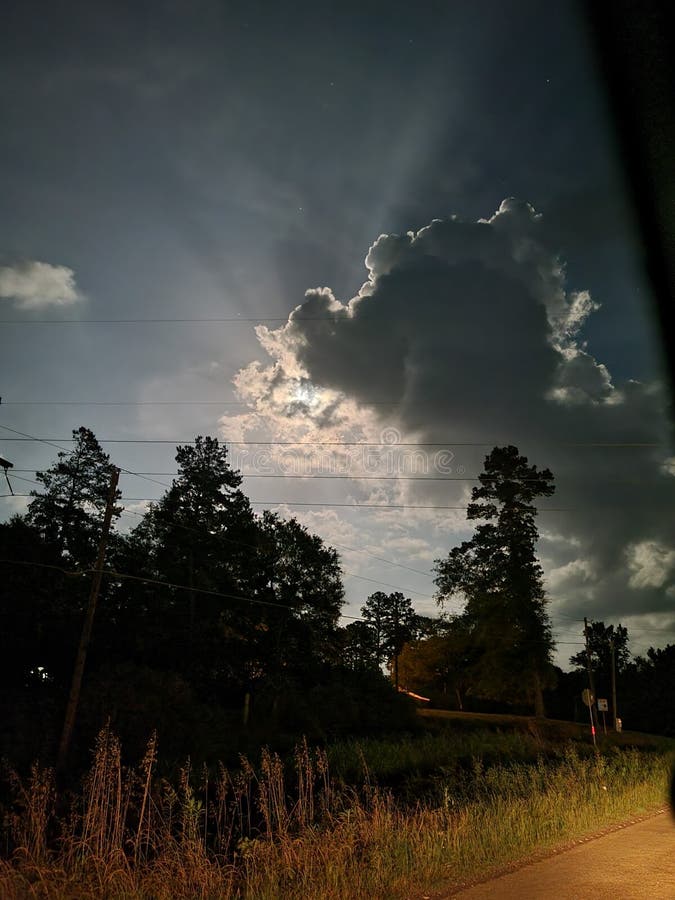 Moon vision- stock image. Image of fantasy, vision, light - 18674347