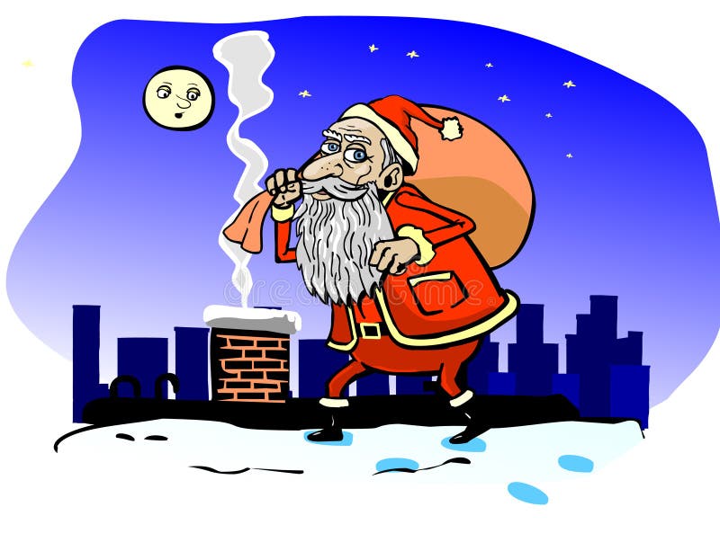 Night visitor stock vector. Illustration of stars, trails - 35582386