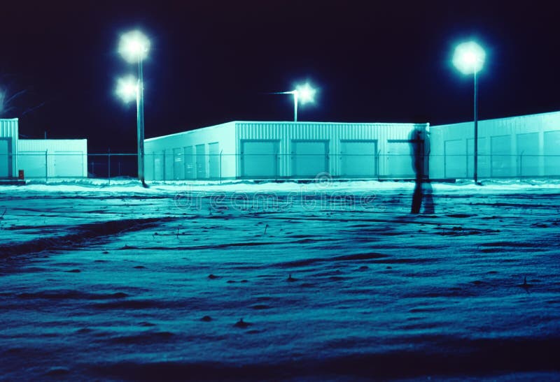 Night Walk stock photo. Image of exterior, building, walking - 3189858