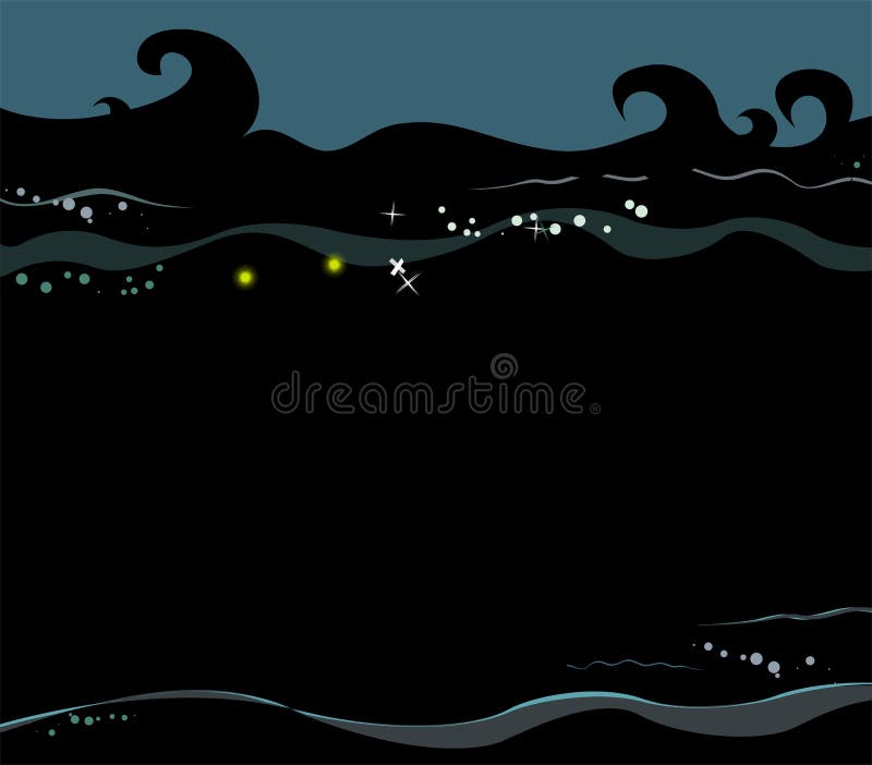 Night Water Background Picture. Image: 5329324