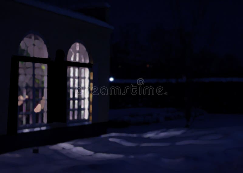 Night windows stock vector. Illustration of types, design - 33527432