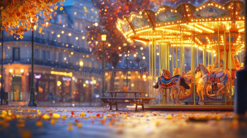 A Night of Wonder at the Carousel a Setting of Enchantment Under the ...