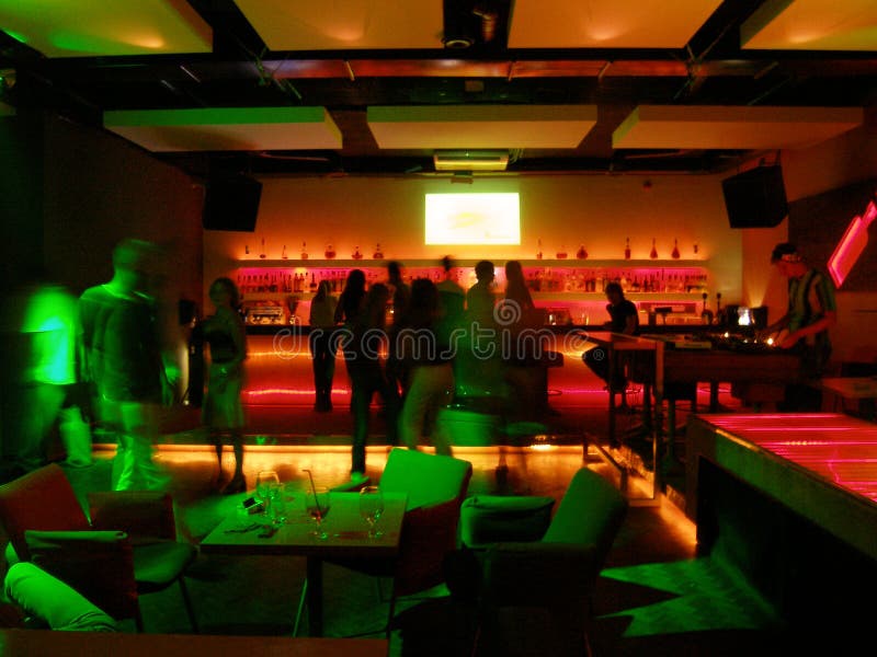 Empty nightclub stock image. Image of furniture, cafe - 27629477