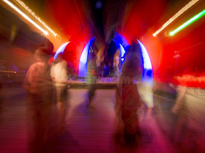Nightclub or Rock Concert Dancing Stock Image - Image of event, happy ...
