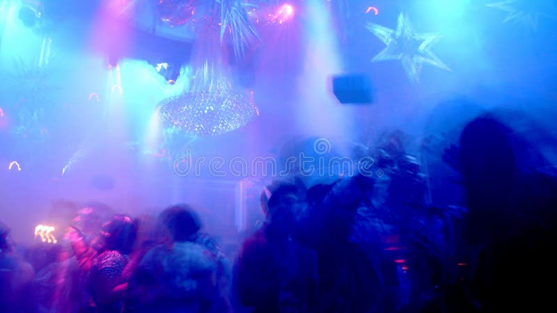 Nightclub Scene Background