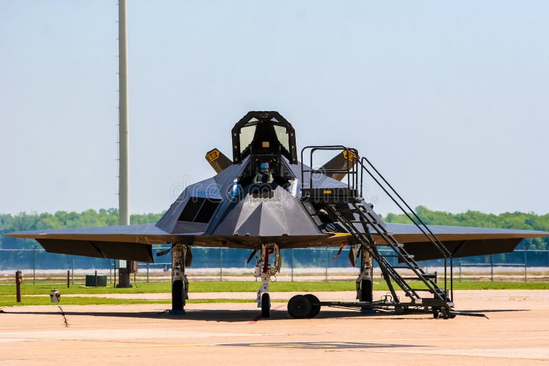 Nighthawk De Lockheed F-117 En La Base Aérea De Barksdale Foto ...