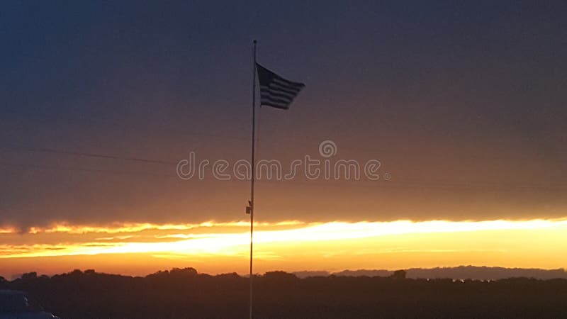 Nightlight stock photo. Image of night, flag, flagday - 95323360