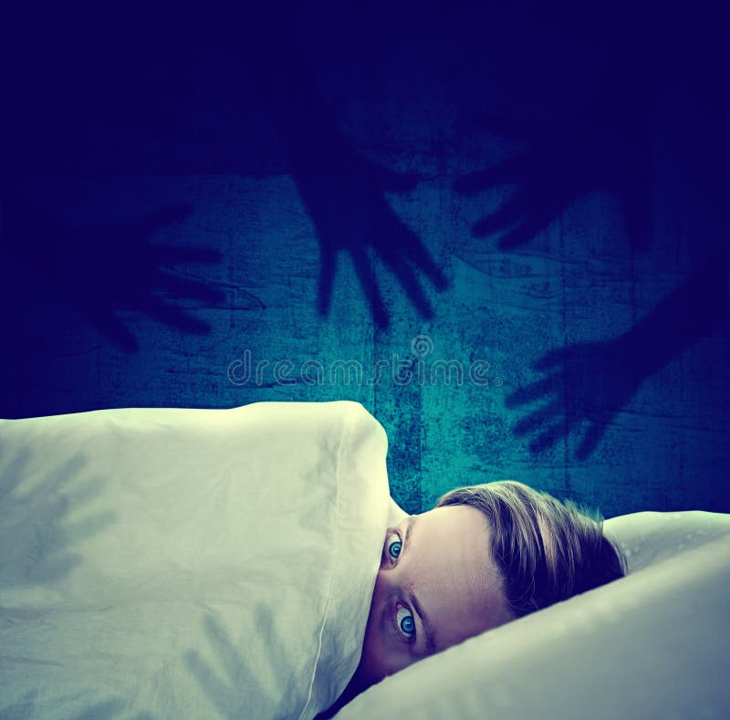 Nightmare stock image. Image of eyes, protection, awake - 41895147