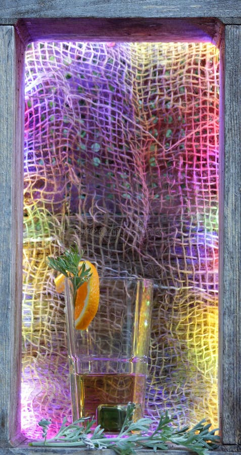 Nightphoto, Colorful and Artistic in the Right Frame Stock Image ...