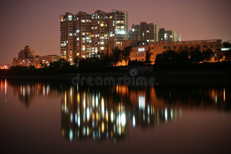 Nightsense at Qinhuai River Stock Image - Image of landmark, gate: 12440145