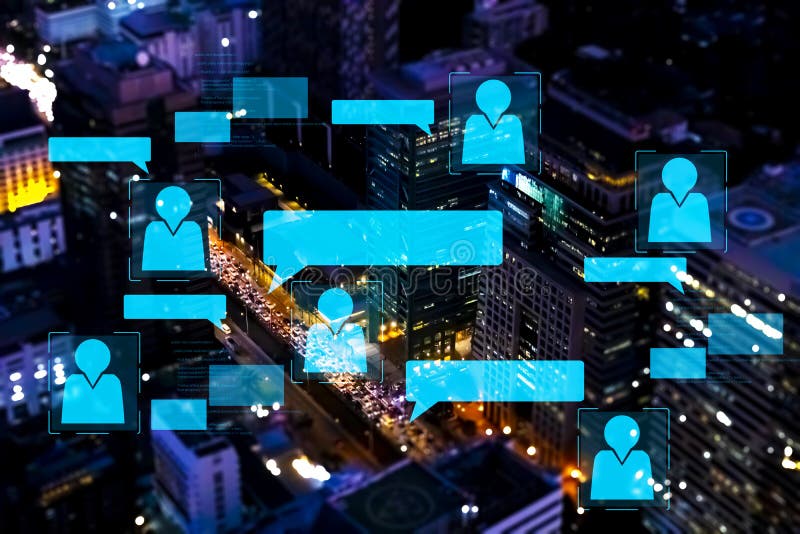 The Nighttime Communication in the Major City in the Realm of ...